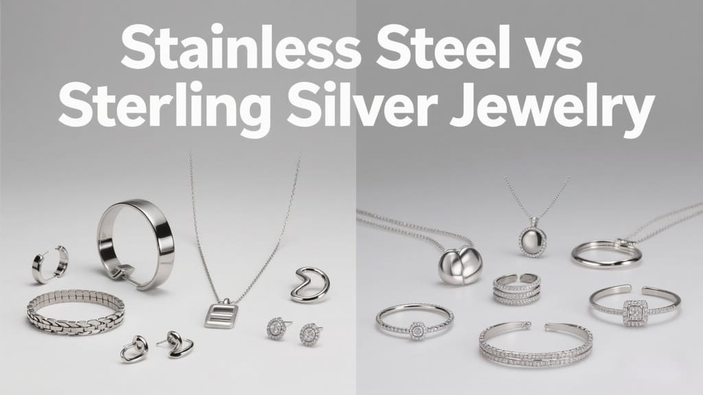 What's the Difference Between Stainless Steel and Sterling Silver Jewelry? – Klassic Statement