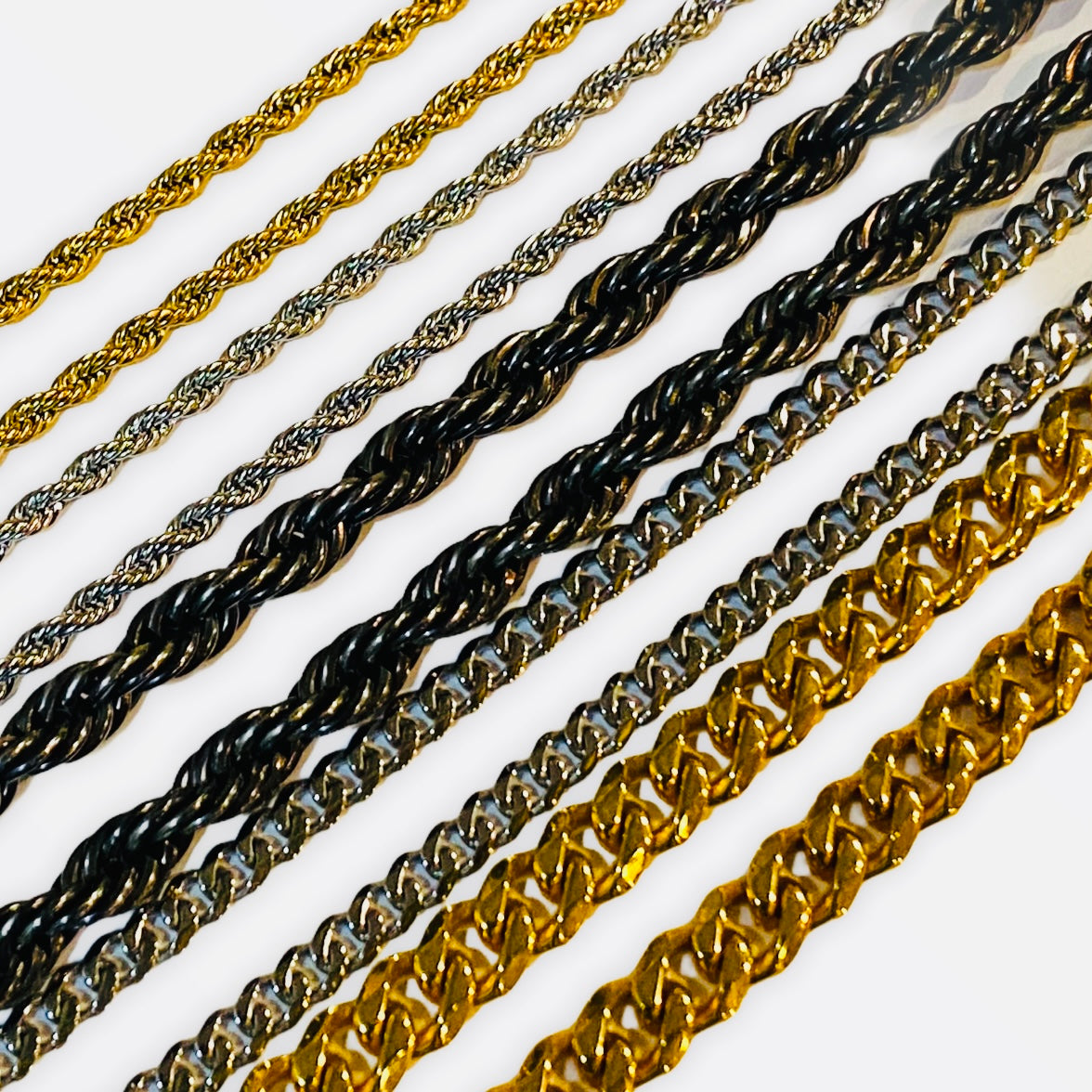 Shop Premium Men’s Metal Chains Online | Gold plated, Silver & Stainless Steel Necklaces by ...