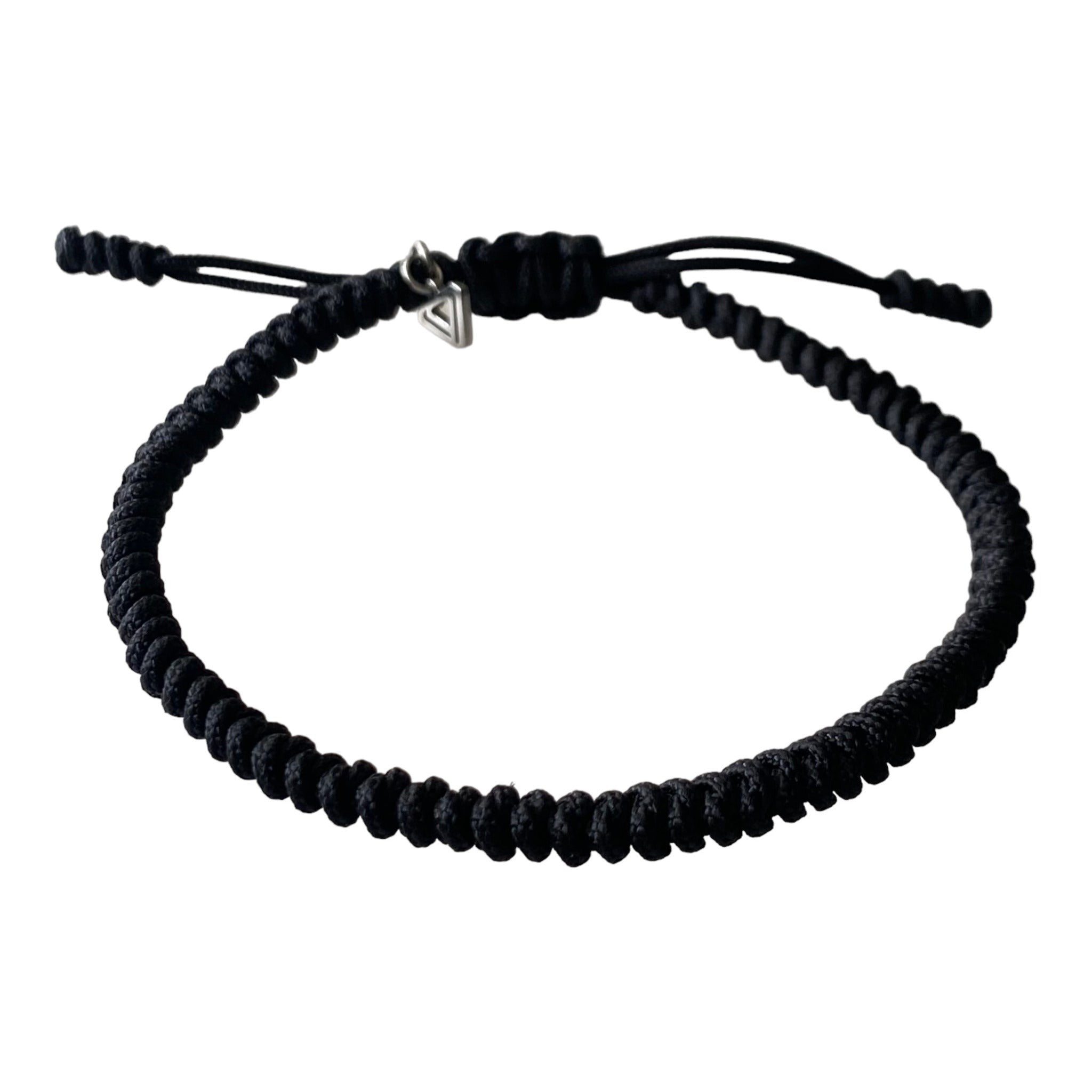 Mens bracelets set. Black Onyx Rectangular Shaped Macrame Bracelet – Klassic Statement