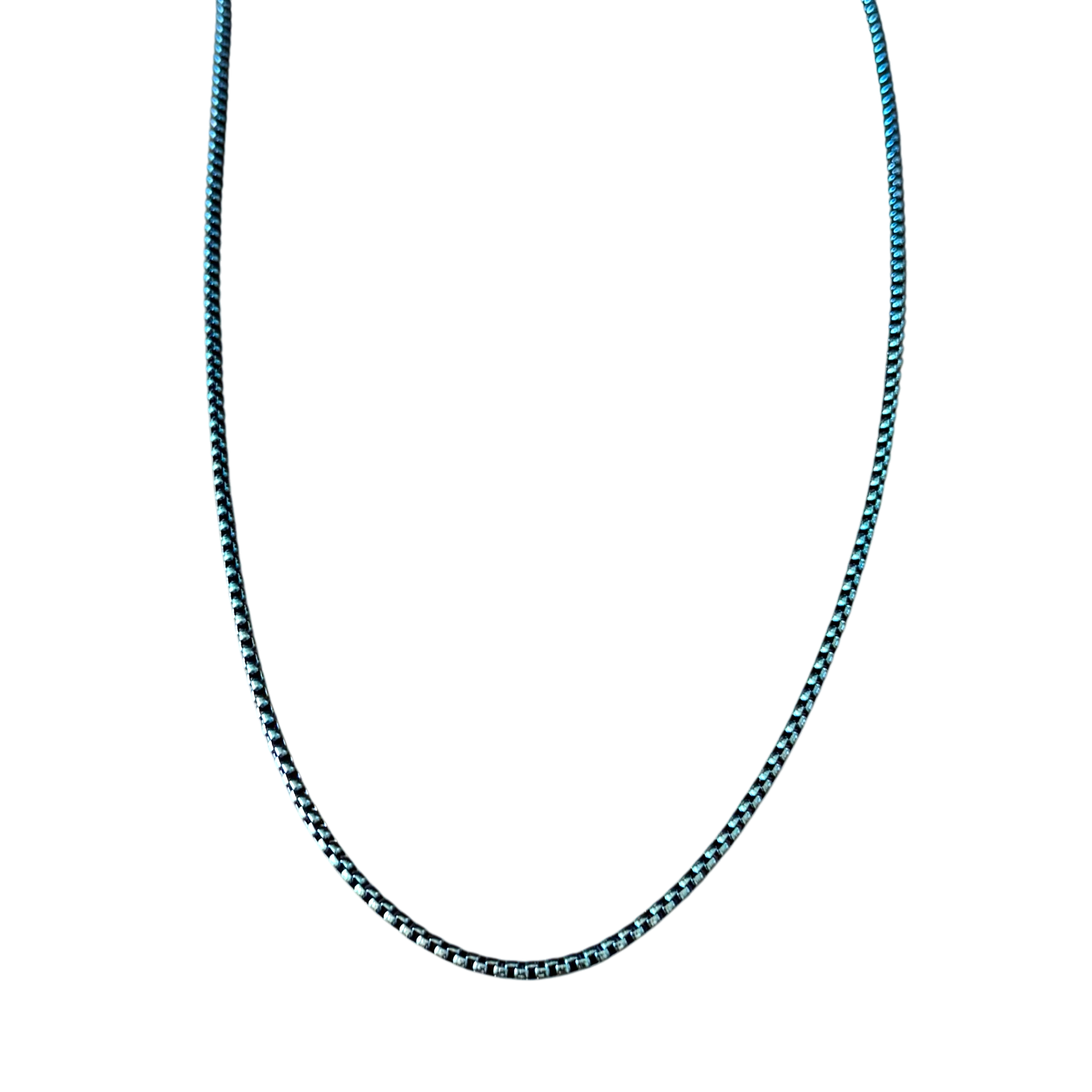 BLUE BOX CHAIN 3MM X 22" – Klassic Statement