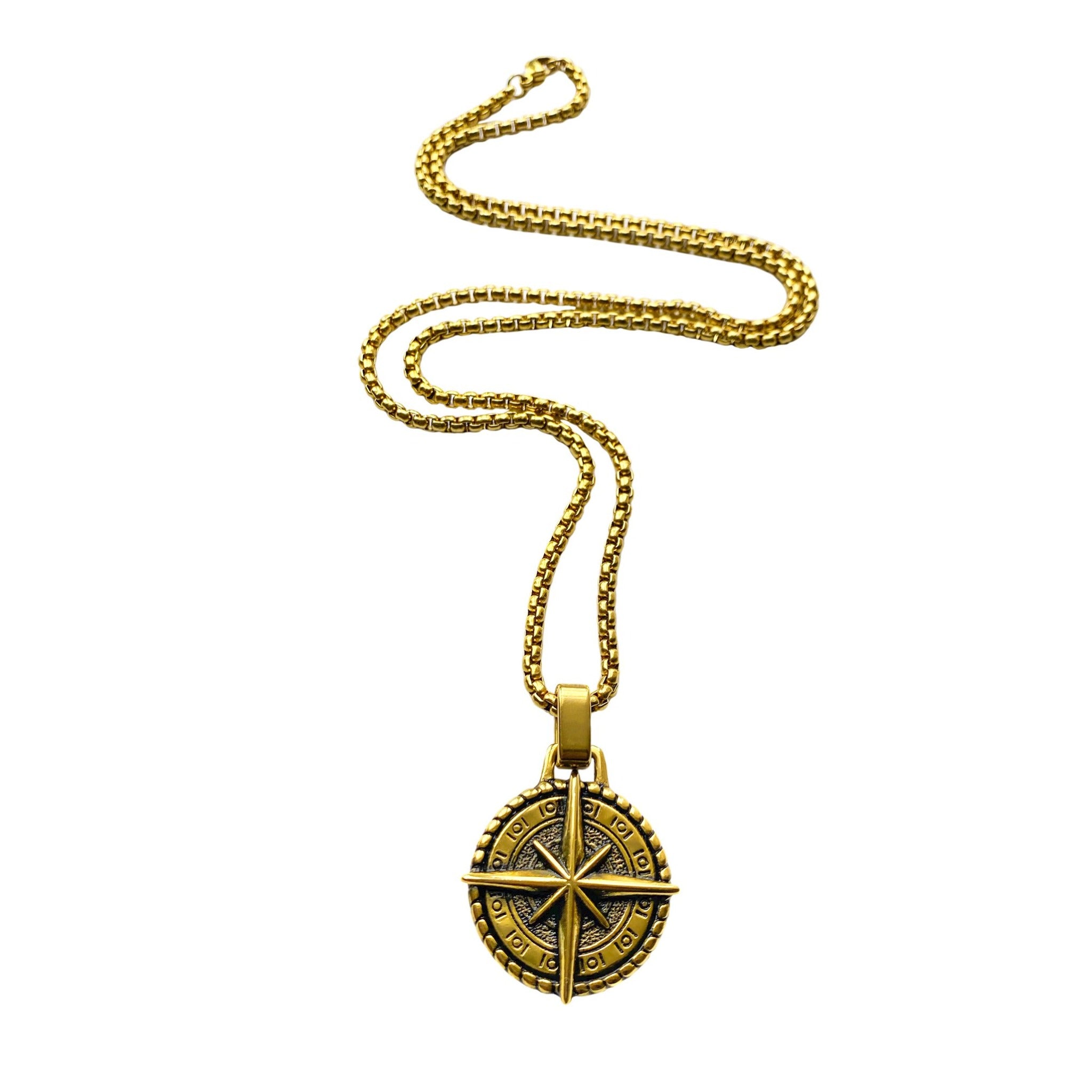 GOLD COMPASS PENDANT – Klassic Statement